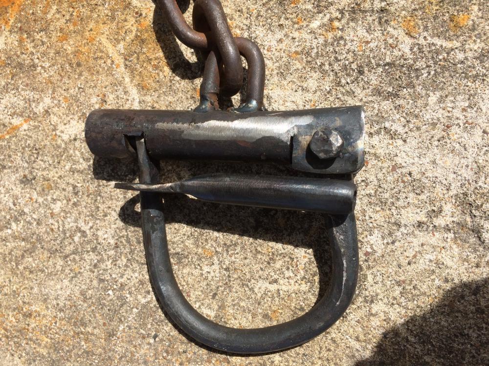 Leg iron, ball and chain - Member Projects - I Forge Iron