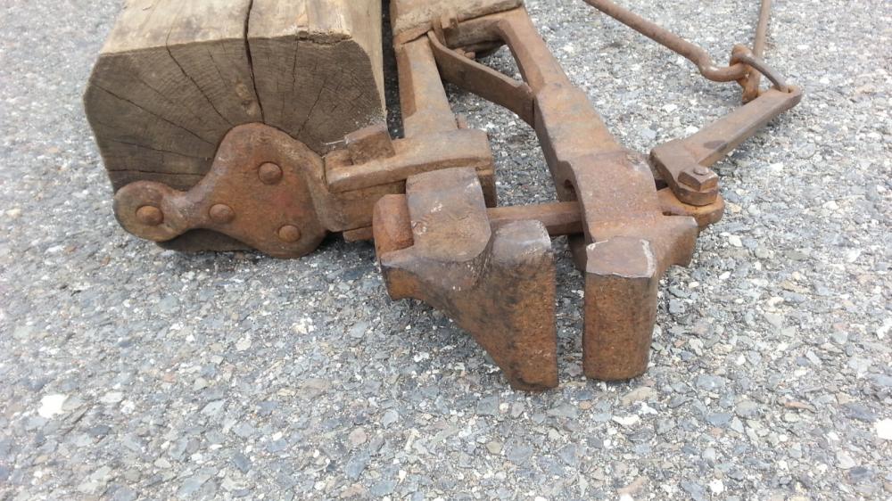 Home-modified foot powered vise.... - Vises - I Forge Iron