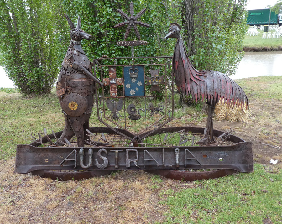 Spirit of the Land Festival - Lockhart Australia - Metal Sculpture ...