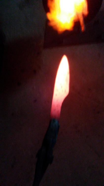Turkey fryer forge burner. - Gas Forges - I Forge Iron