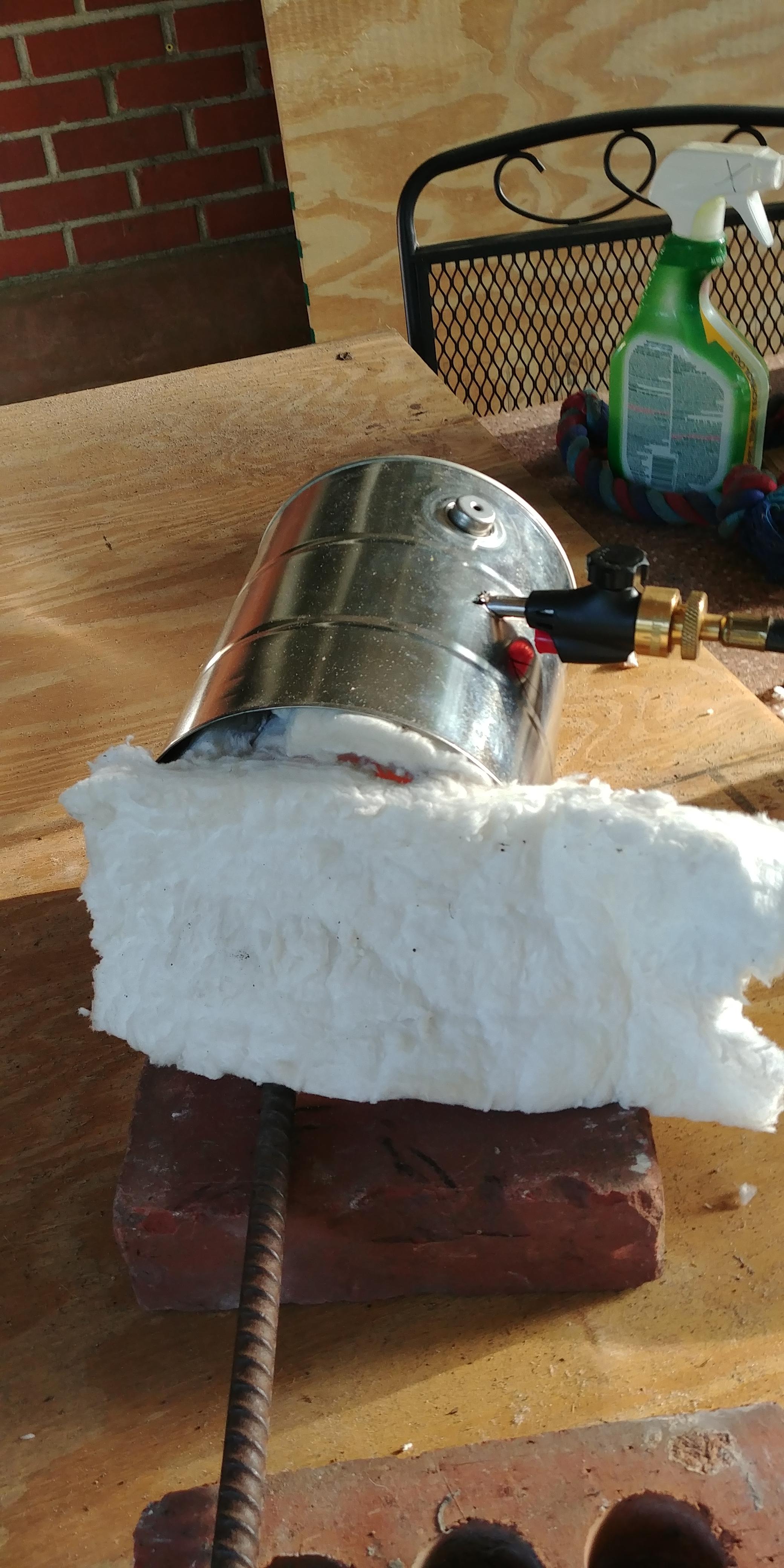 Turkey roaster modification - Gas Forges - I Forge Iron