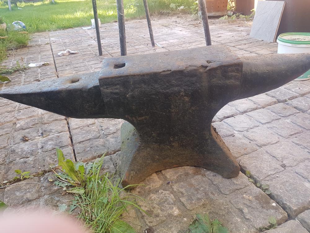 Platform on the side of an anvil - Anvils, Swage Blocks, and Mandrels ...