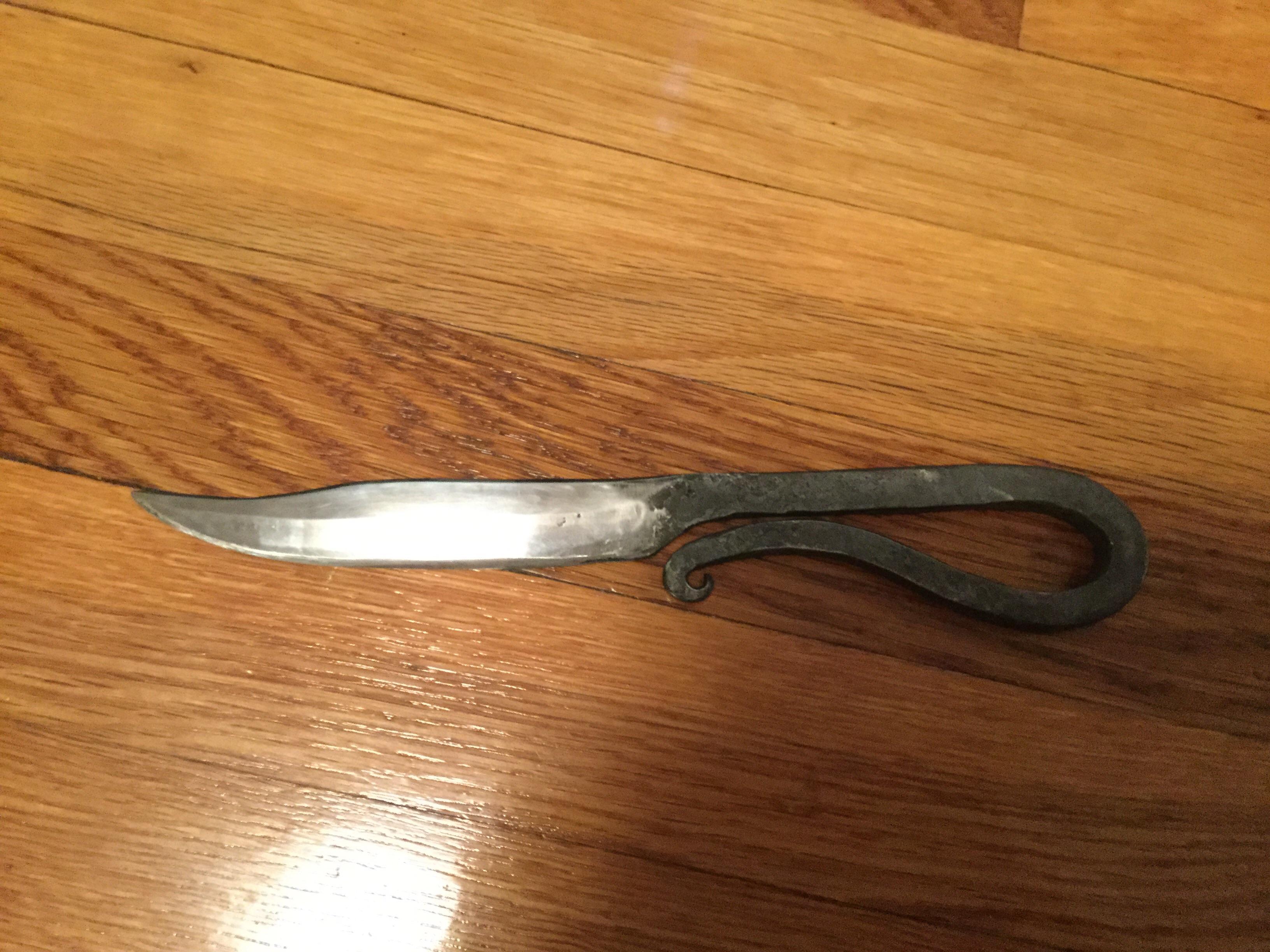 First knife and 5th knife! - Knife Making - I Forge Iron