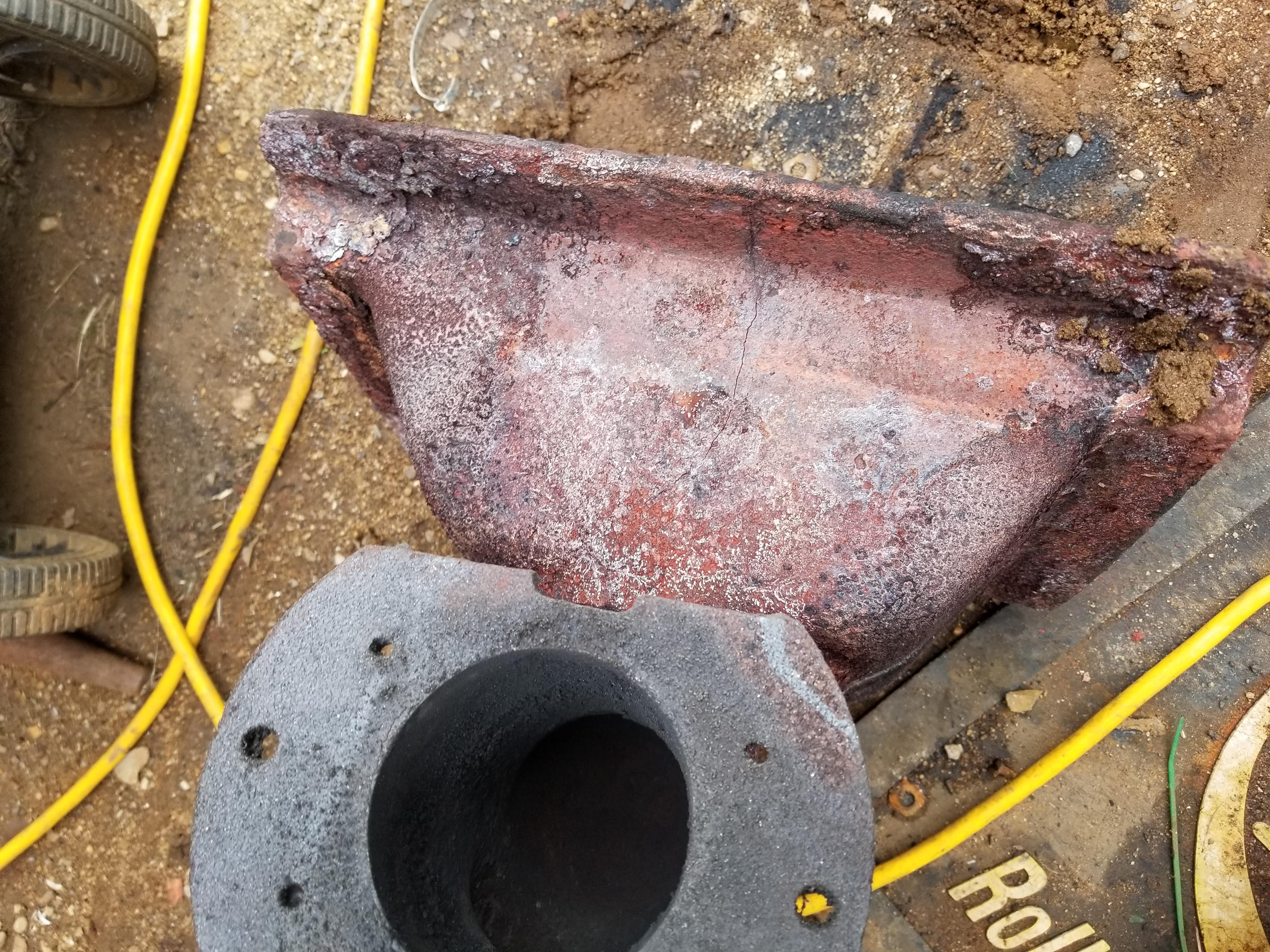 Worn out Centaur firepot after 25 years.. - Solid Fuel Forges - I Forge ...