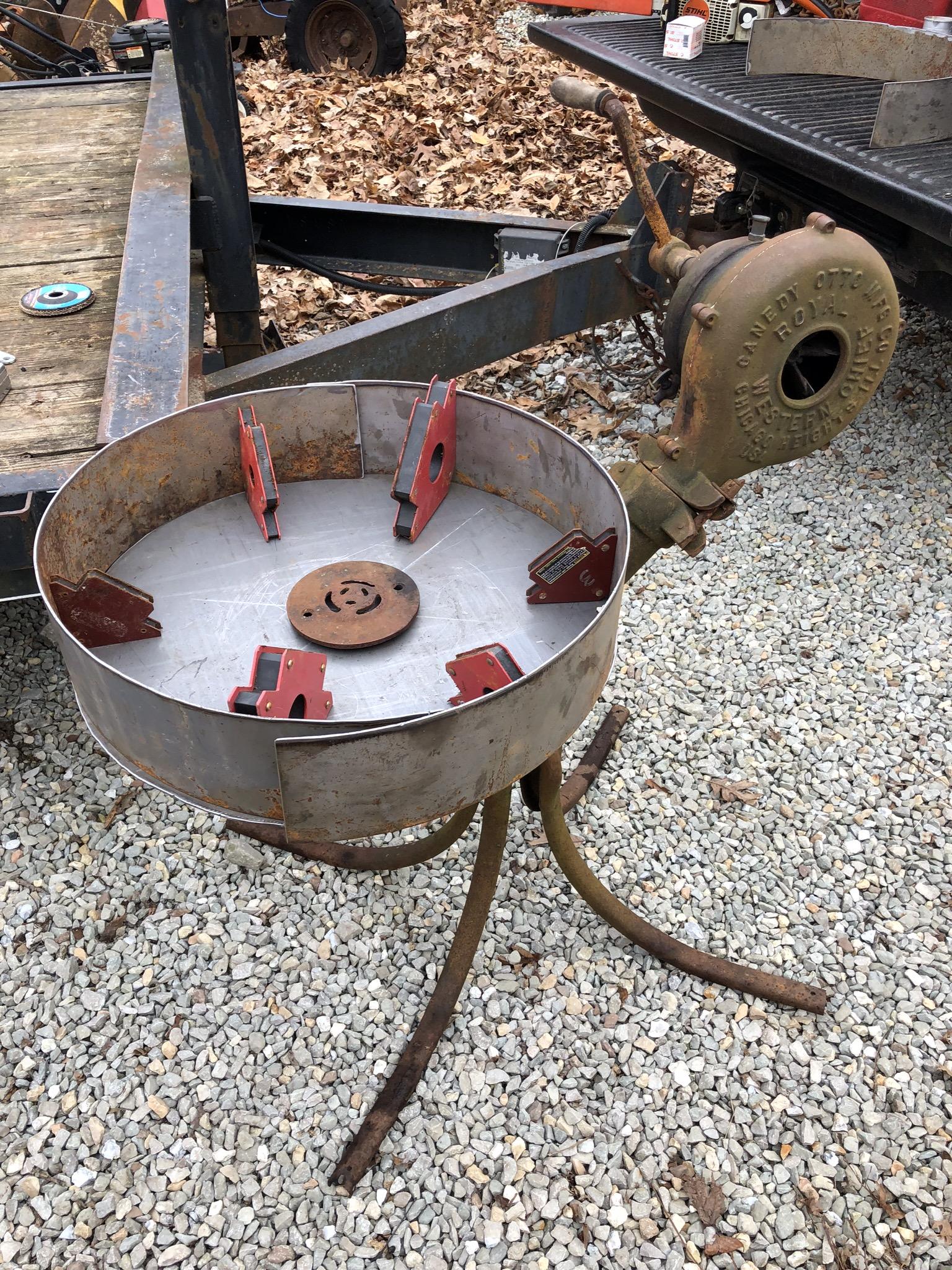 Canedy Otto rivet forge - Bellows, Blowers - I Forge Iron