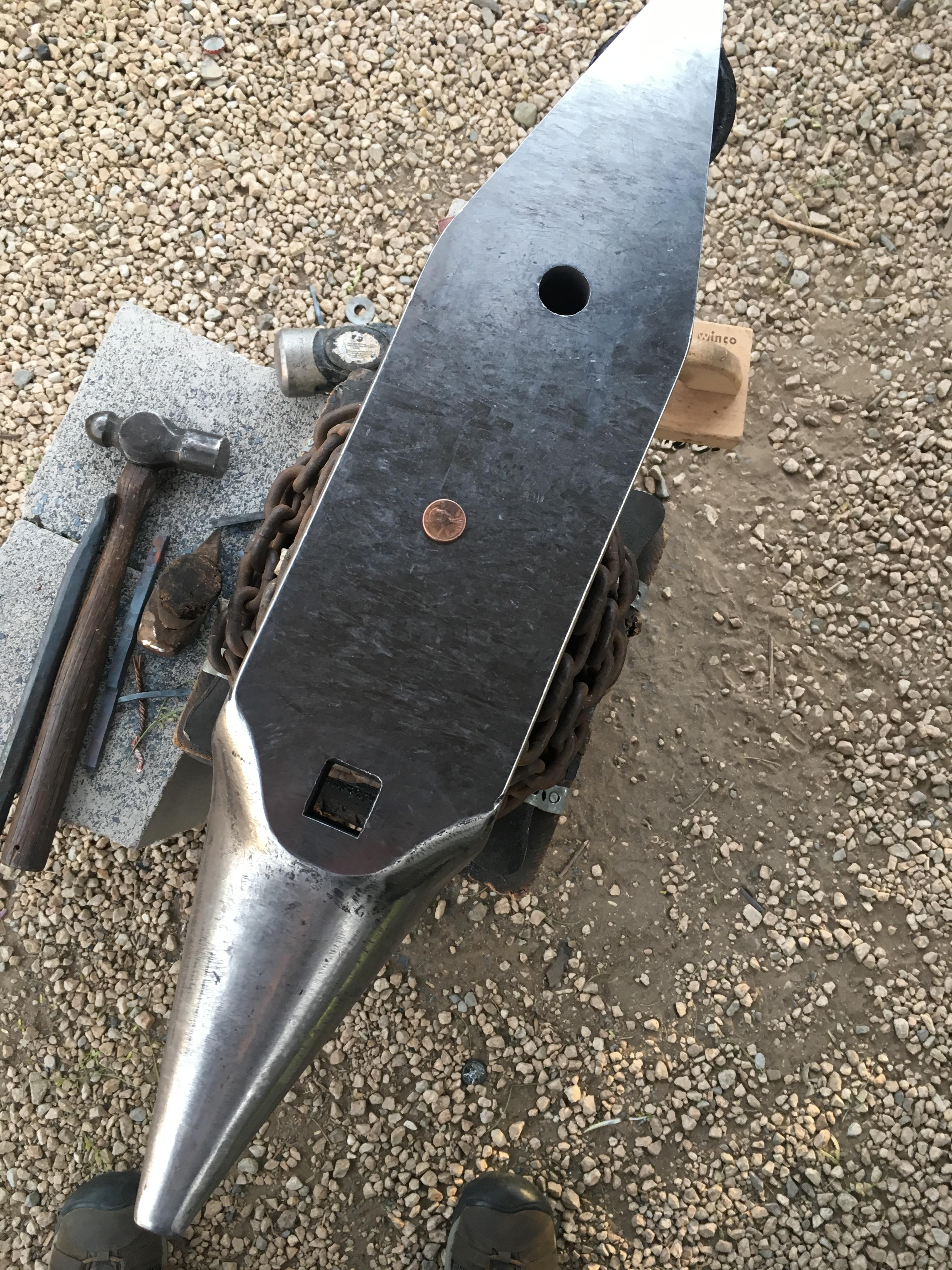 Kanca New 165# anvil with a soft face - Page 2 - Anvil Reviews by brand ...
