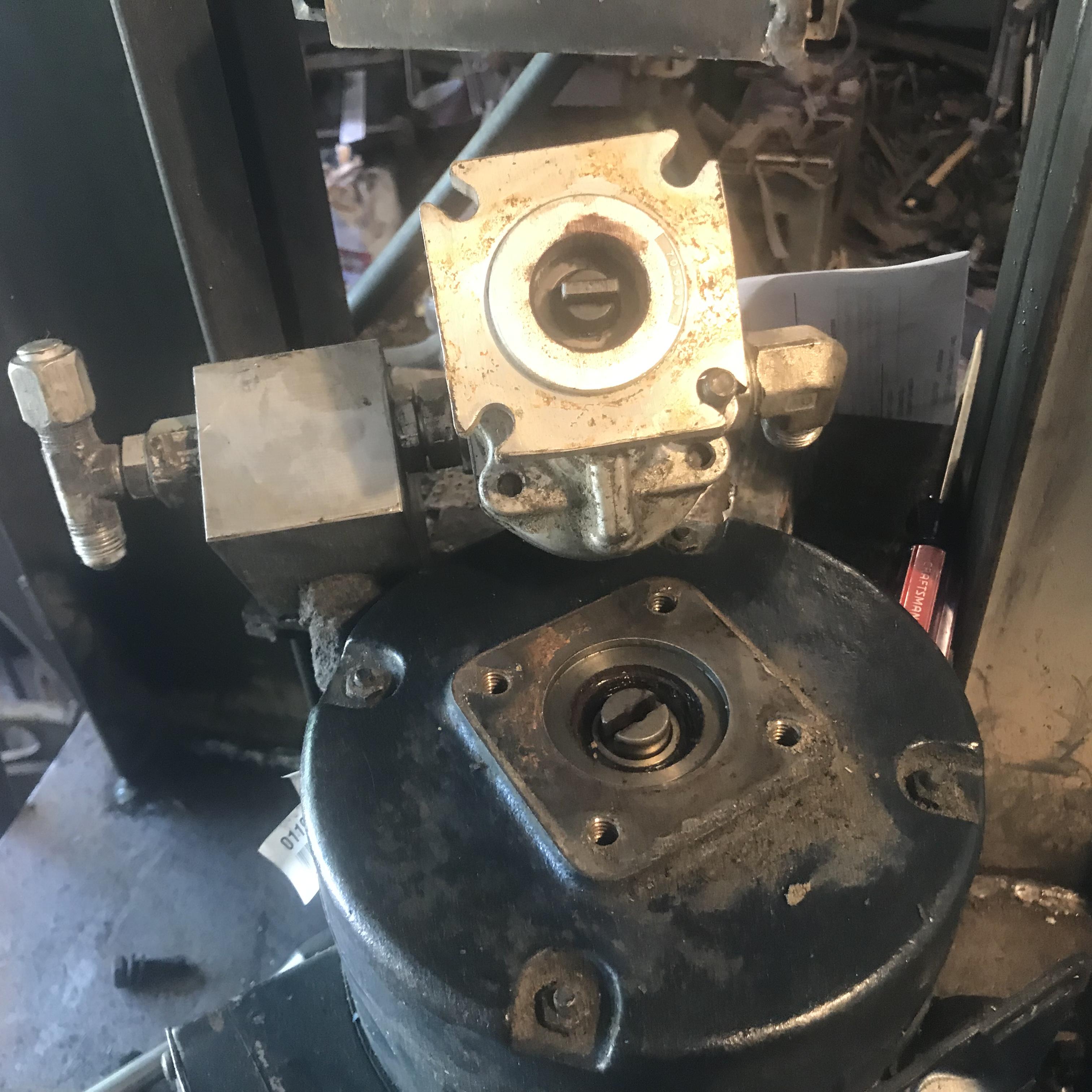 Converting an inverted hydraulic press into a light-duty forging press ...