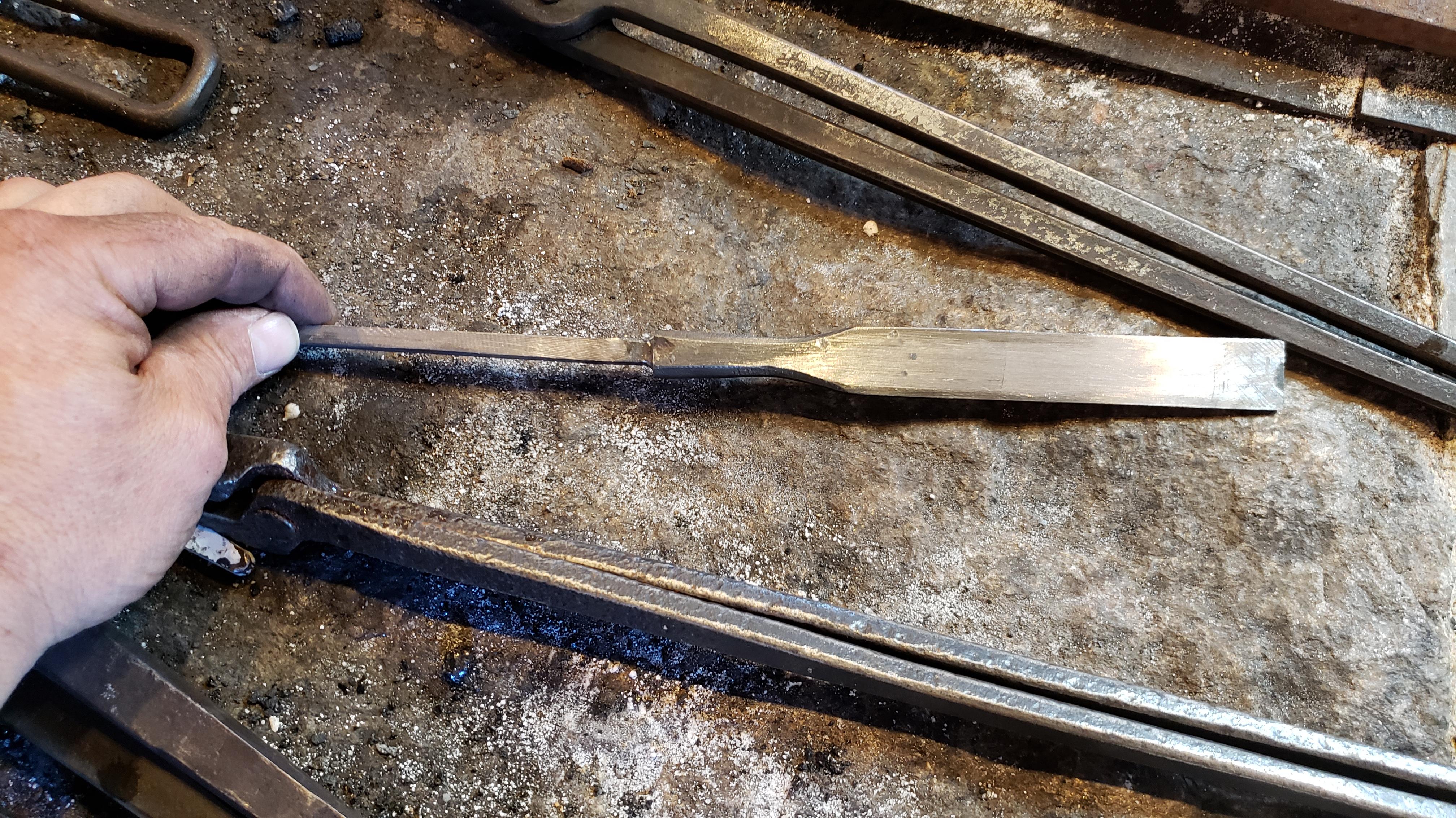 Wrought iron steeled, 3/4" wood chisel - Chisels, Gouges, Scissors, etc ...