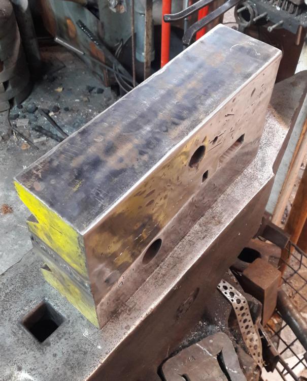 anvil / swage block hybrid for beginning blacksmiths - Anvils, Swage ...