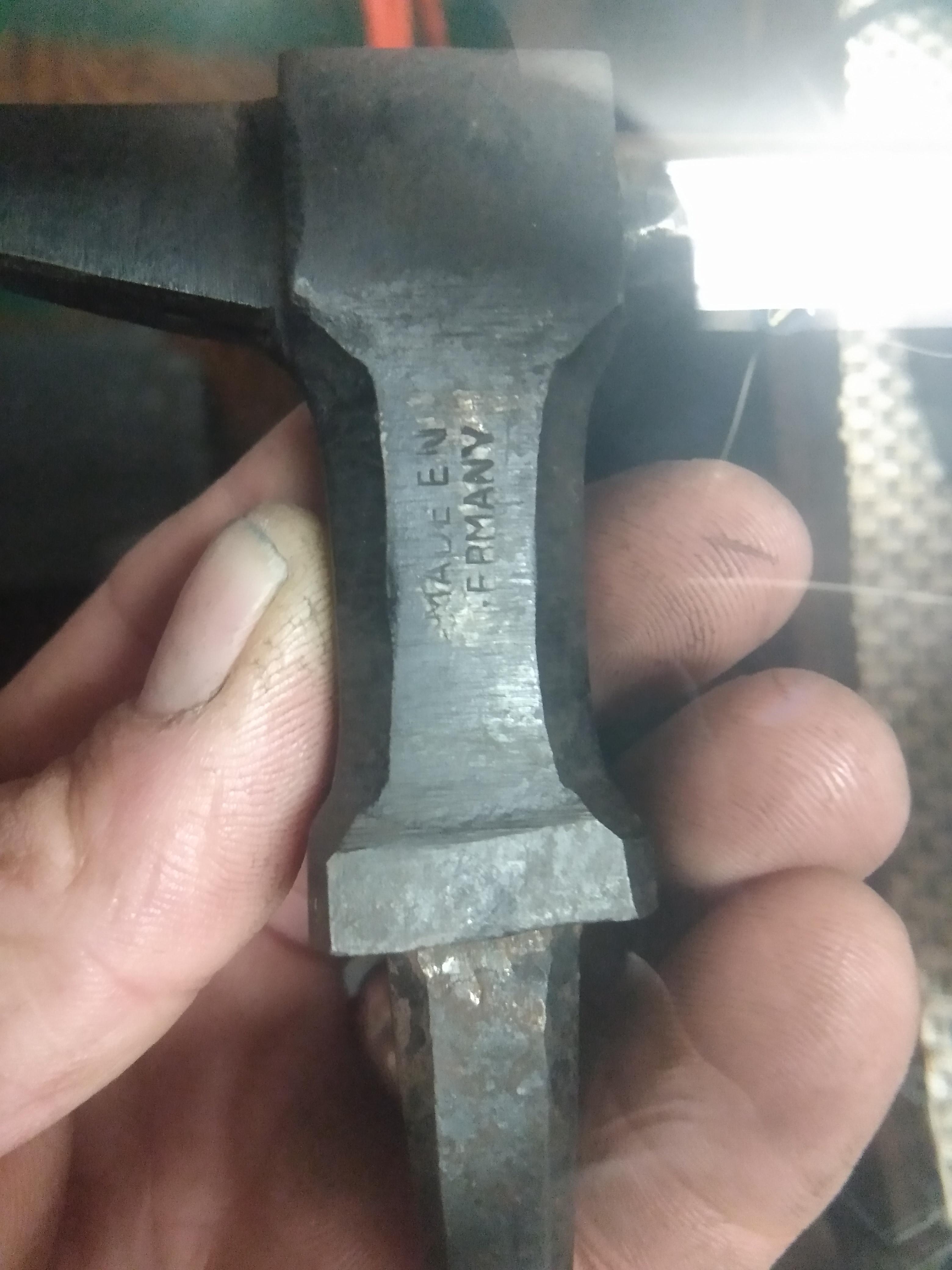 Feedback on old double horn miniature made (en)Germany jeweler's anvil ...