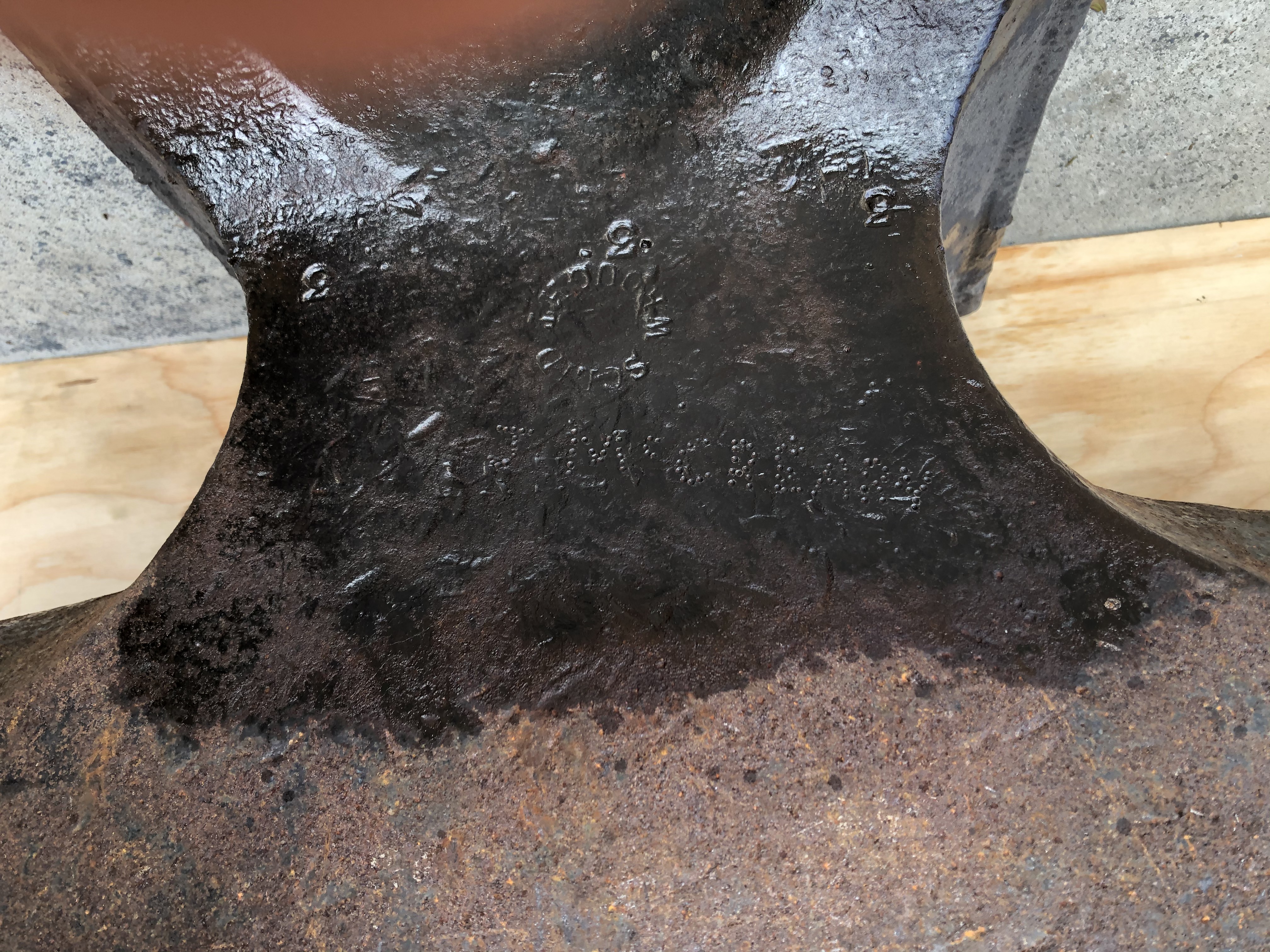 Help with Identification, Double Horn UK Anvil - Anvils, Swage Blocks ...