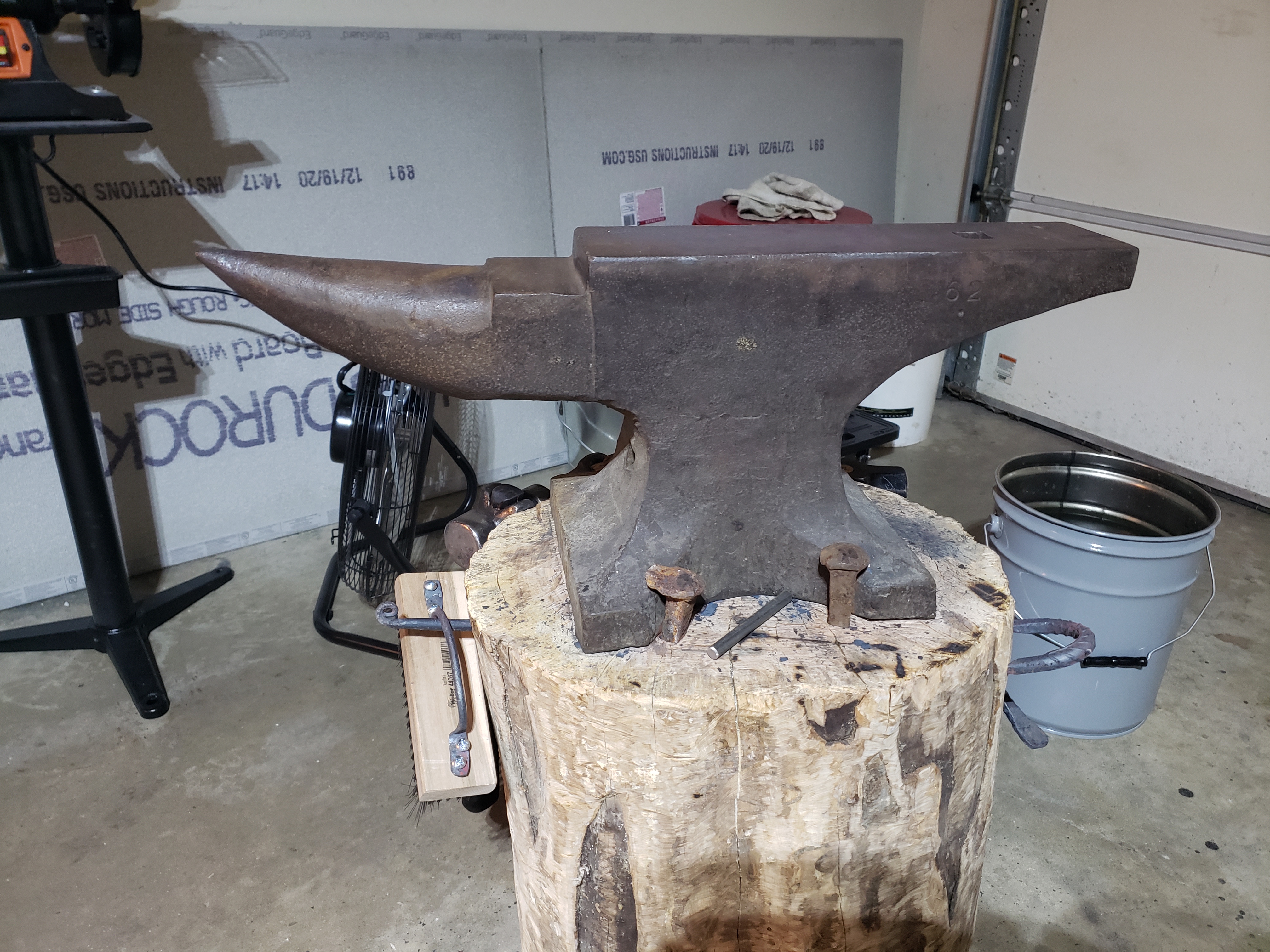 Creating Rounded Edge on Anvil Face - Repairing and Modification to ...