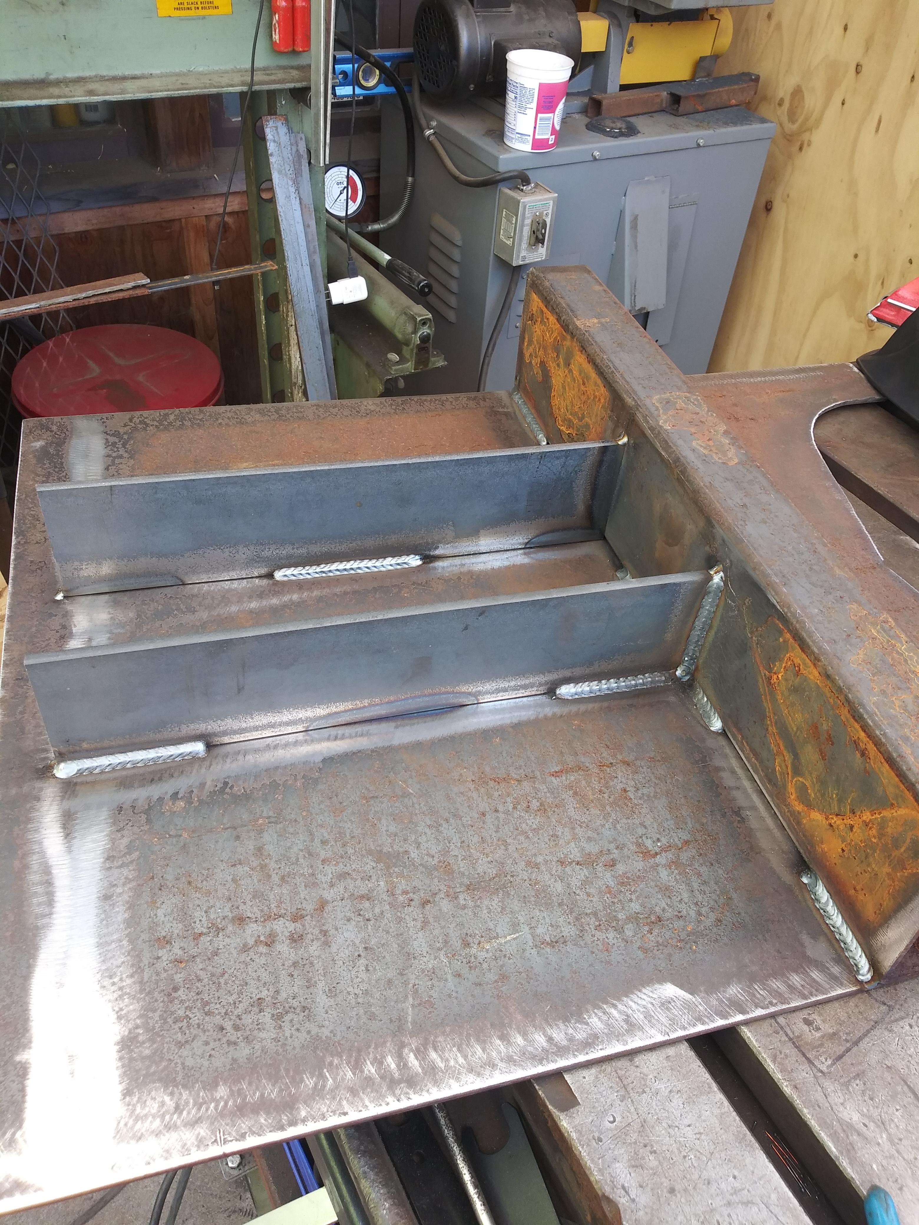 Stand for my swage block - Swage Blocks - I Forge Iron