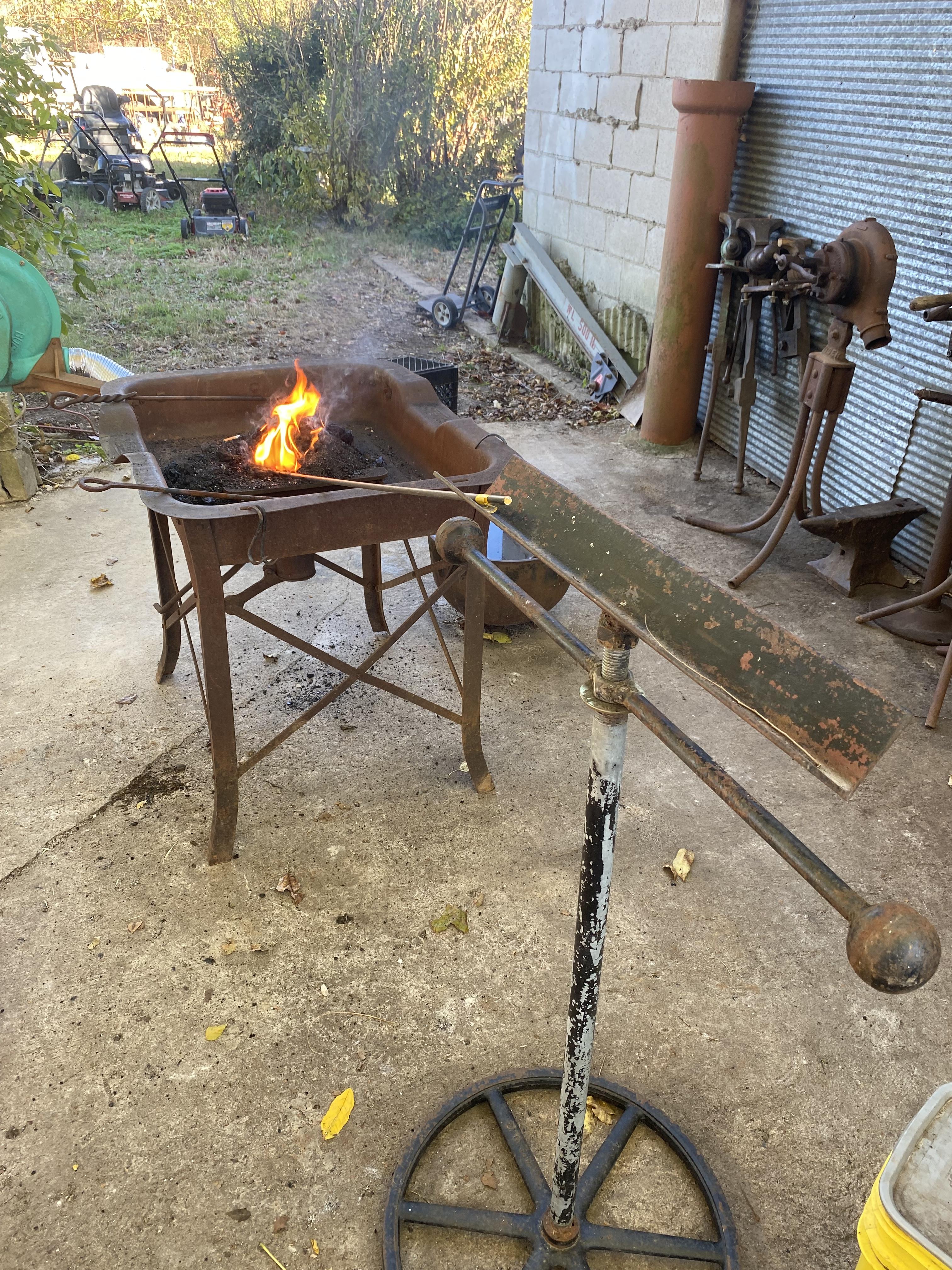 Pressed steel Buffalo forge - Solid Fuel Forges - I Forge Iron