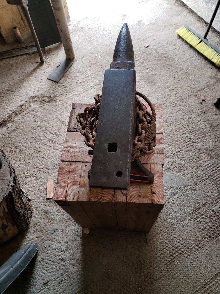 Beginner got an ACME (Trenton) Anvil this week - Anvils, Swage Blocks ...