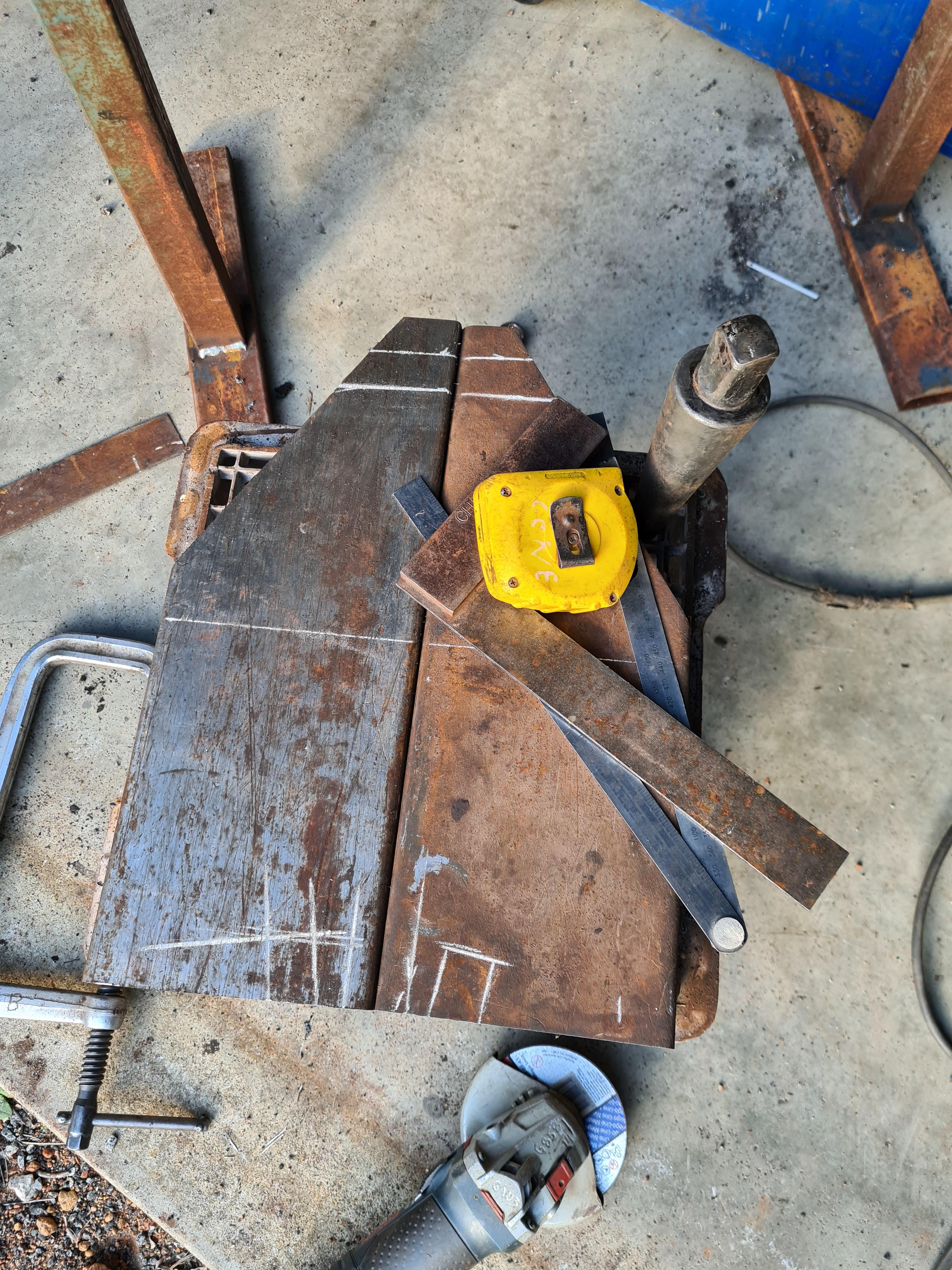 My homemade anvil - Anvils, Swage Blocks, and Mandrels - I Forge Iron