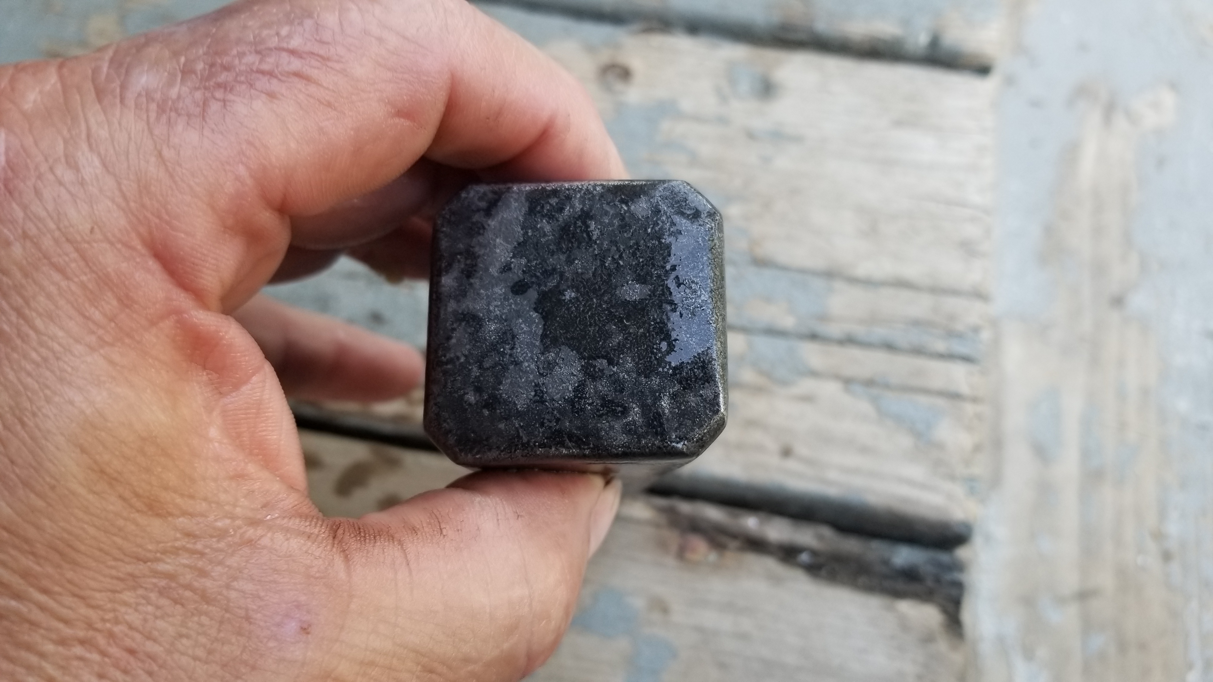 Steeled Wrought iron Dogs head hammer. - Hand Hammers - I Forge Iron