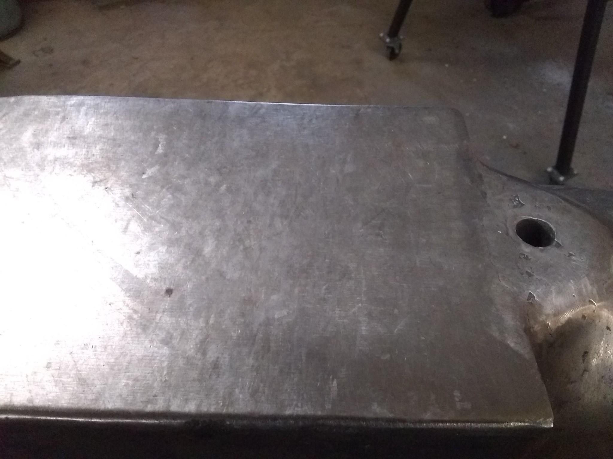 Reducing the holes on an Acciaio anvil - Repairing and Modification to ...