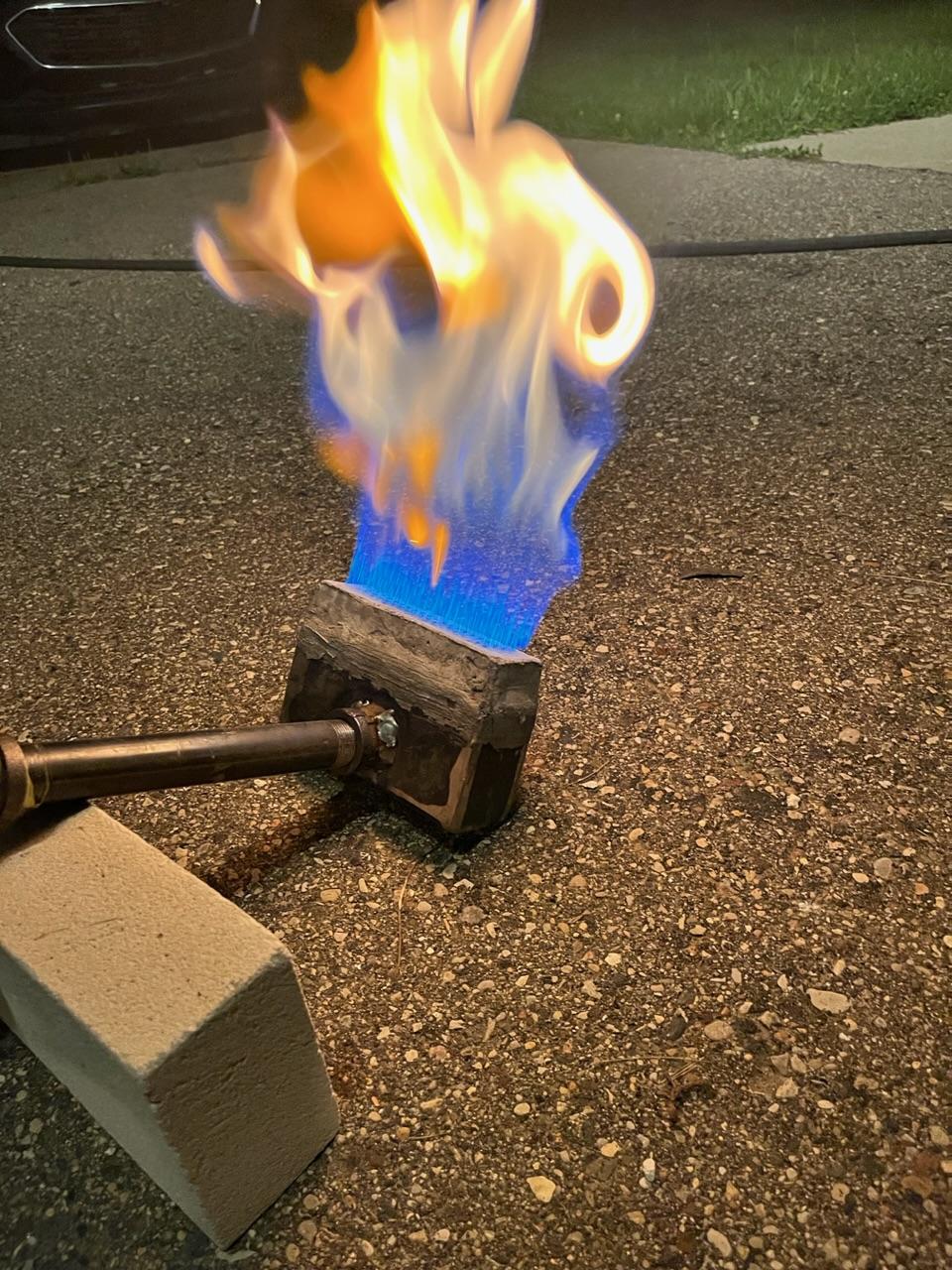 One more newb NARB. - Ribbon Burners - I Forge Iron