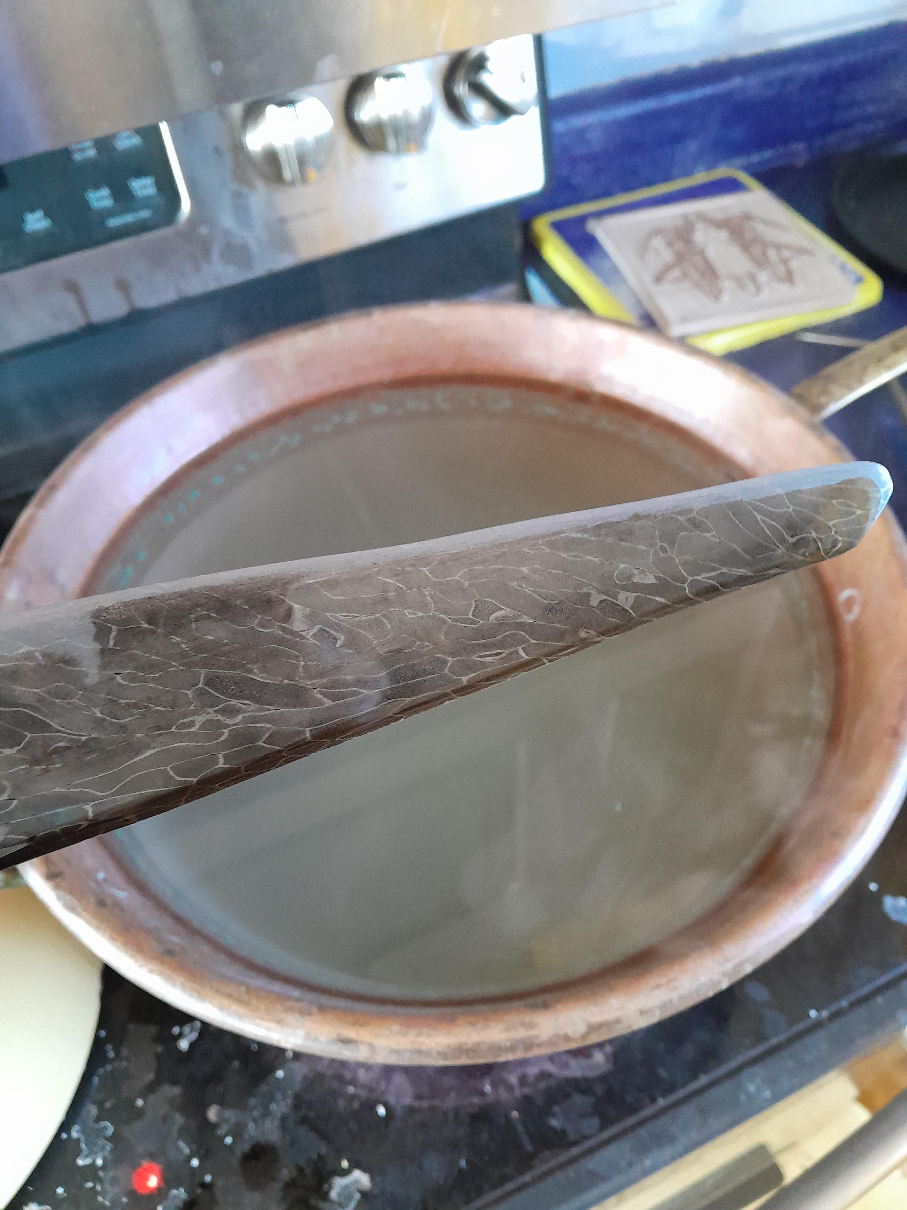 Etching disaster - Finish and Polish for Knives - I Forge Iron